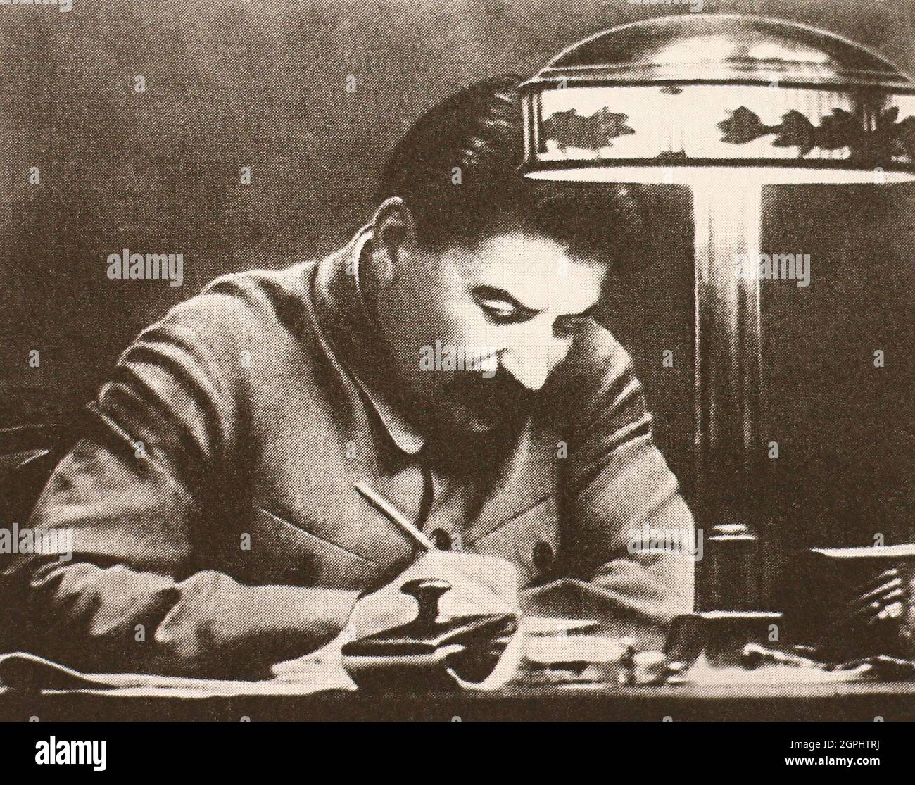 Joseph Stalin at work in his office in 1936 Stock Photo - Alamy