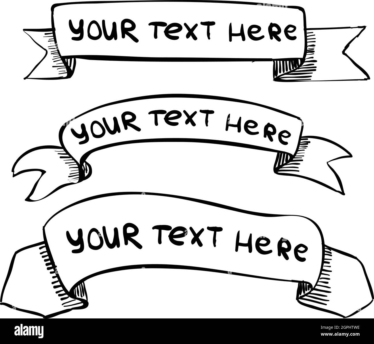 Hand drawn sketch long Stock Vector Images - Alamy