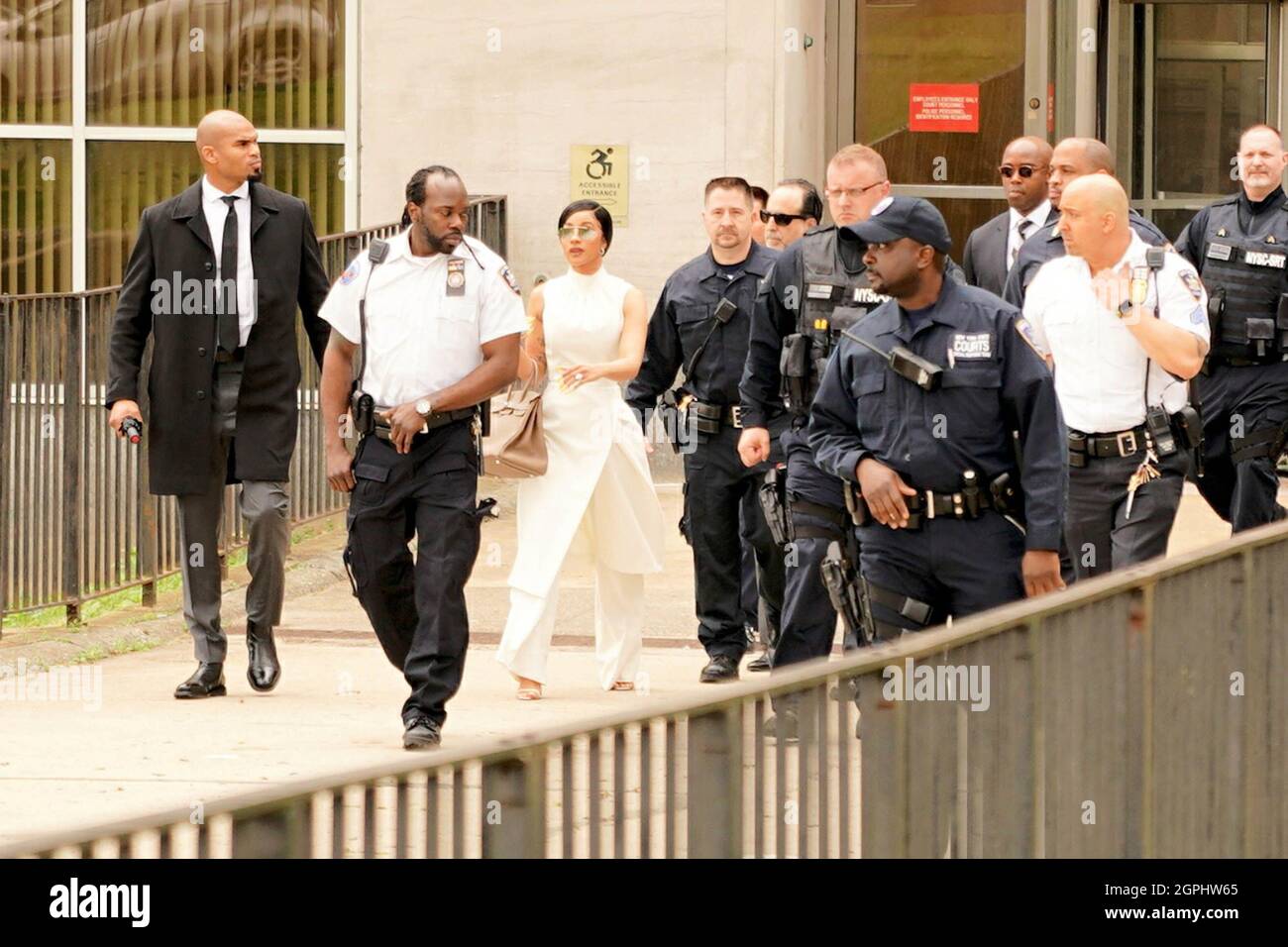 New York - NY - 20190419 Cardi B at Queens Criminal Court. -PICTURED ...