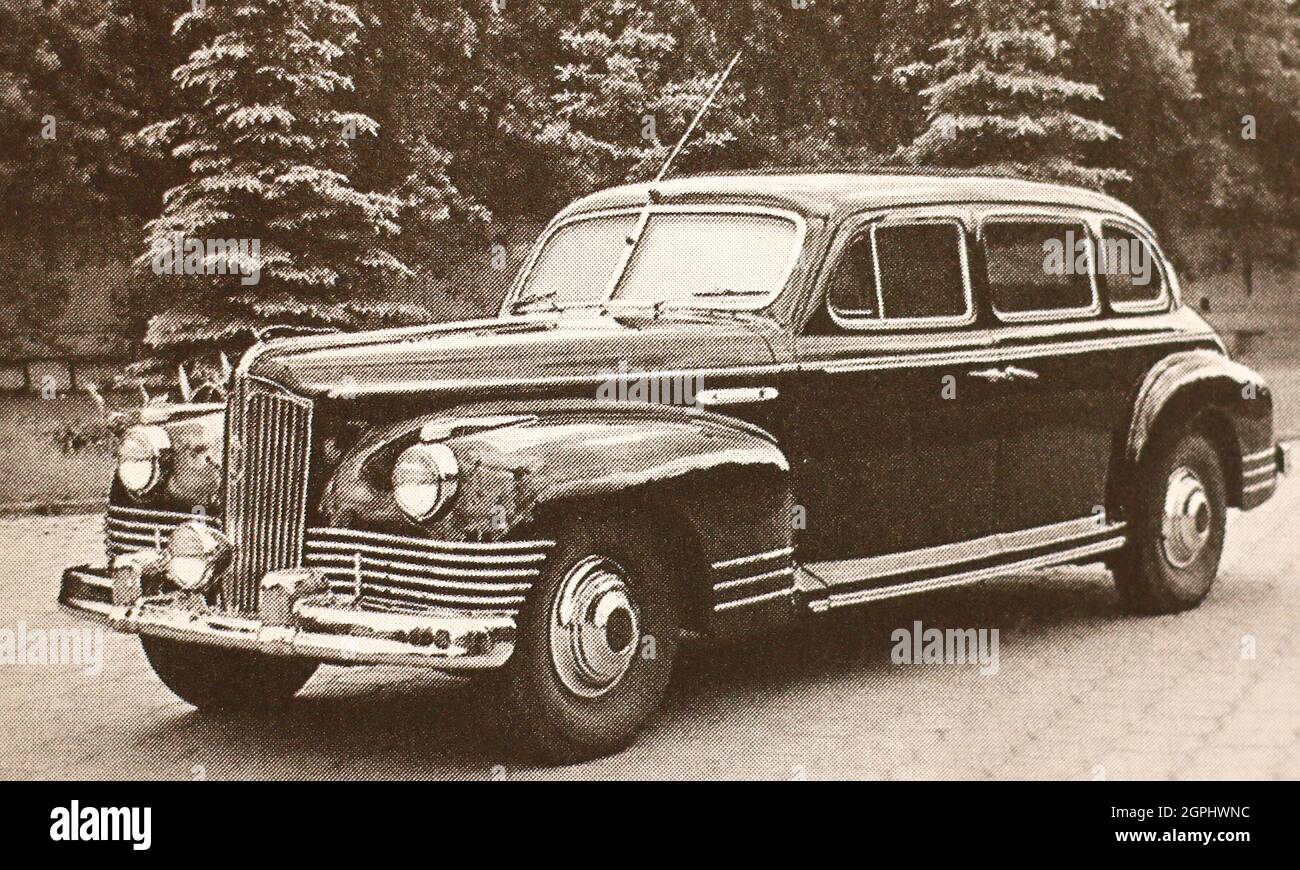The armored limousine ZIS-115 which Joseph Stalin drove from 1949 to ...