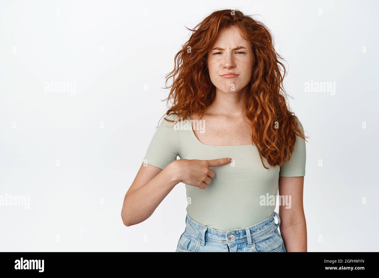 Doubtful face hi-res stock photography and images - Alamy