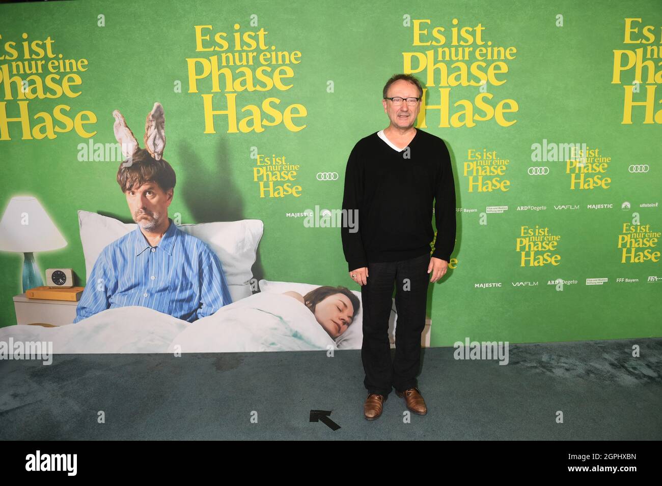Munich, Germany. 29th Sep, 2021. Actor Rainer Bock shows up at the ...