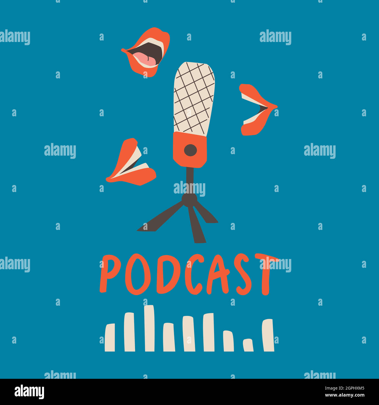 Cover mouths Stock Vector Images - Alamy