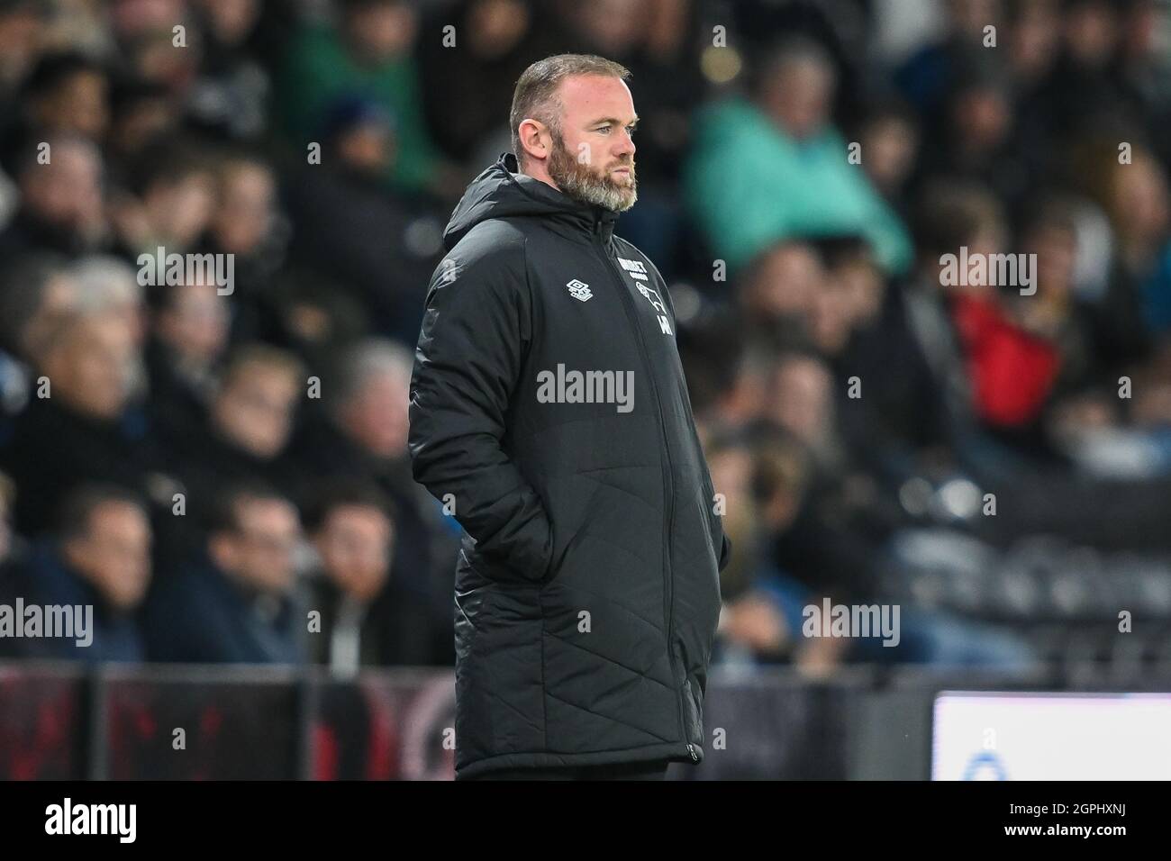 Wayne rooney of derby county lines hi-res stock photography and images ...