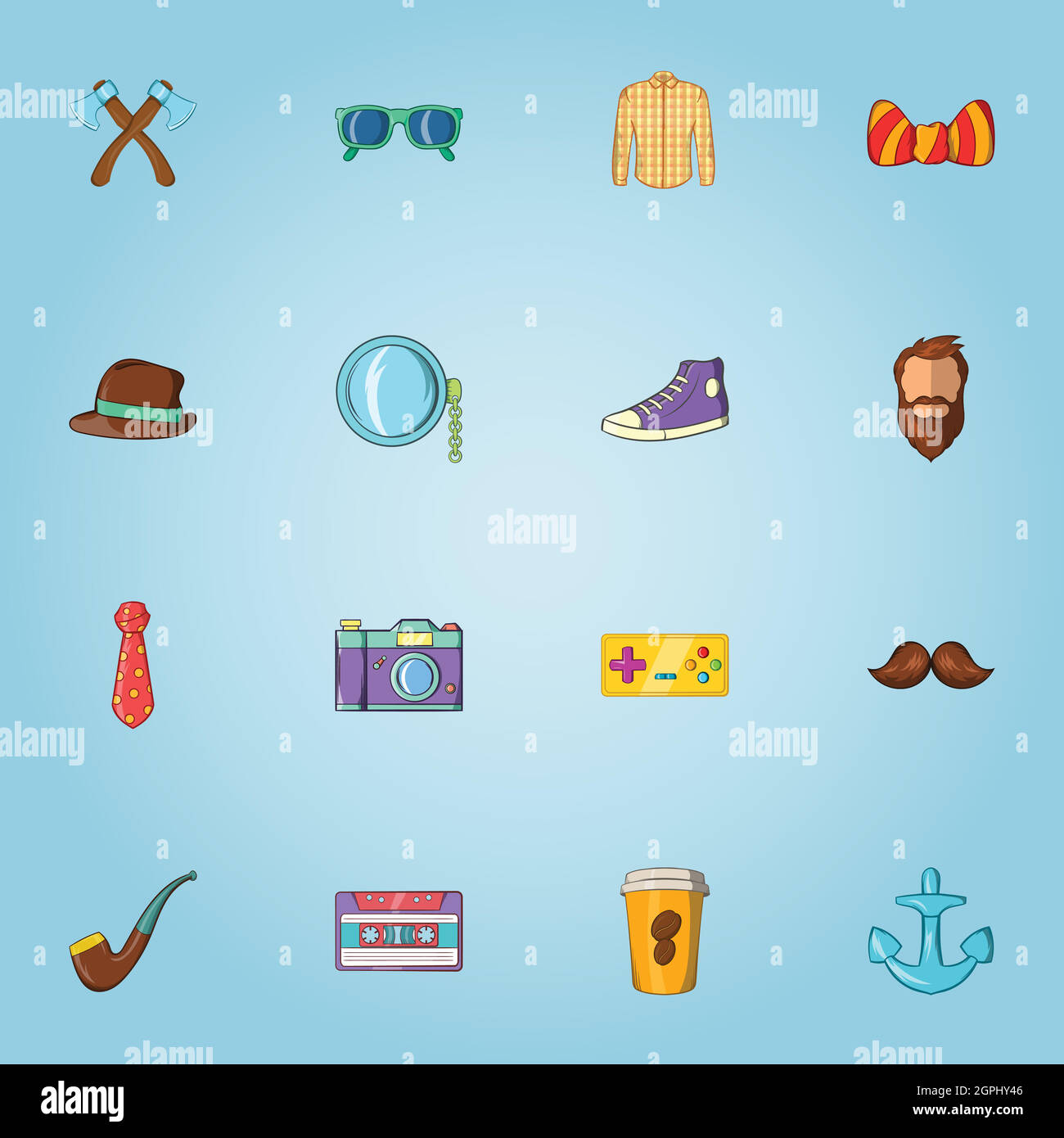 Hipster party Stock Vector Images - Alamy