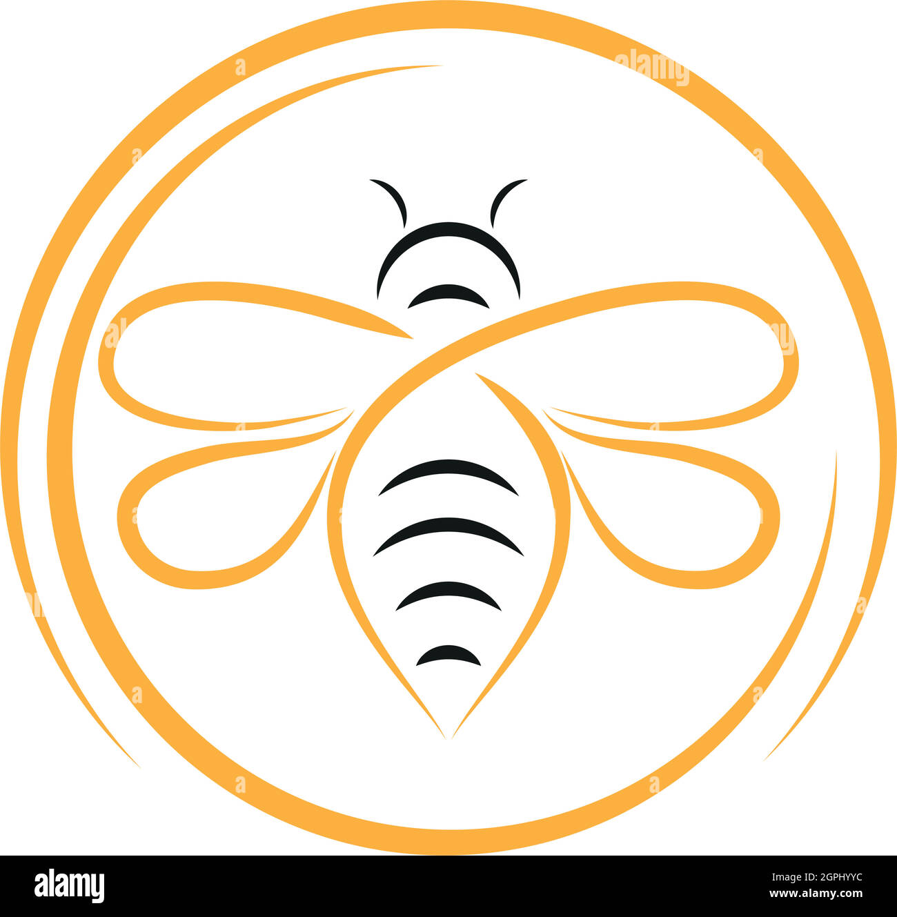 Insect logo hi-res stock photography and images - Alamy