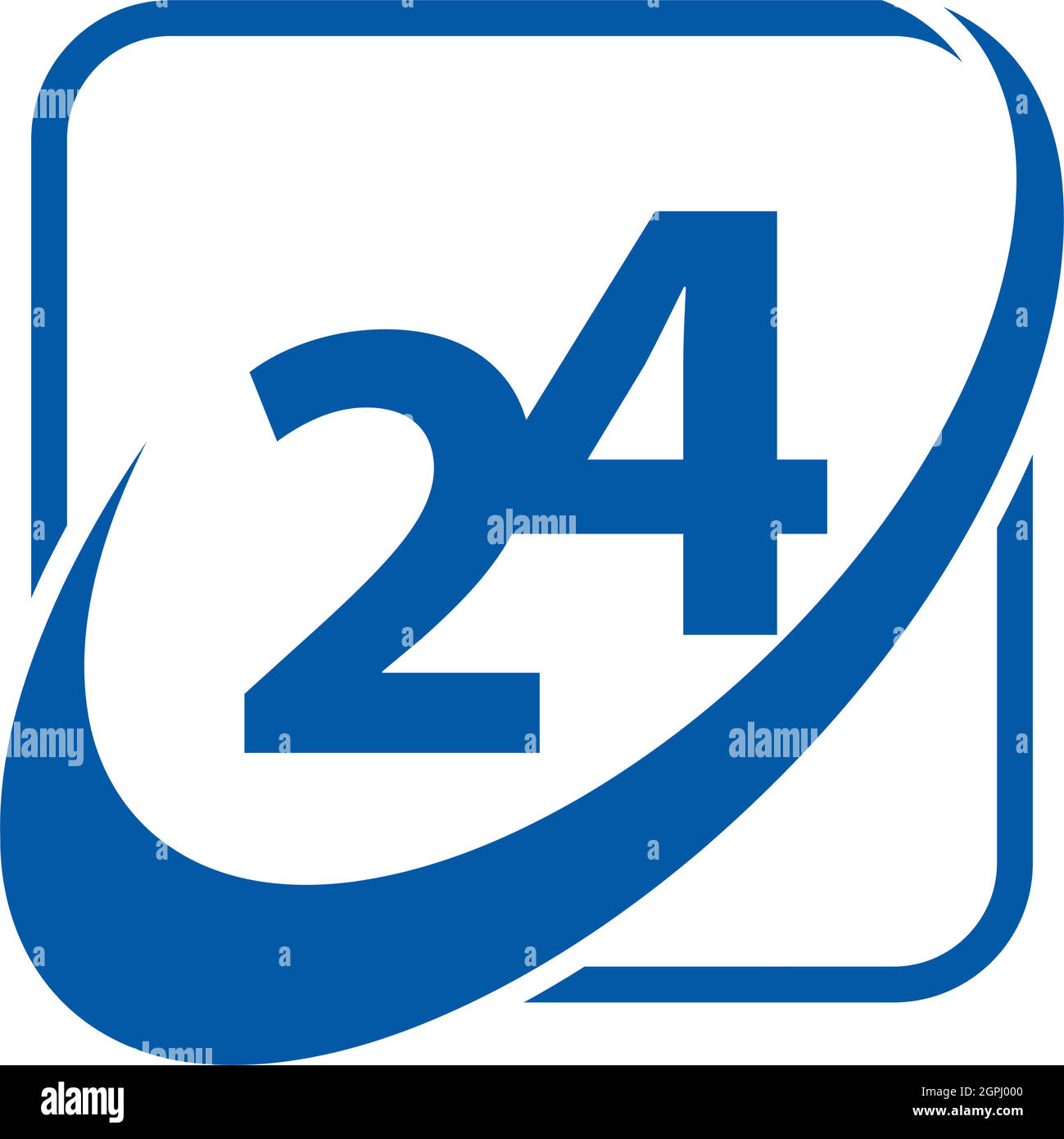 24 hours sign, around the clock, icon, button Stock Vector Image & Art ...