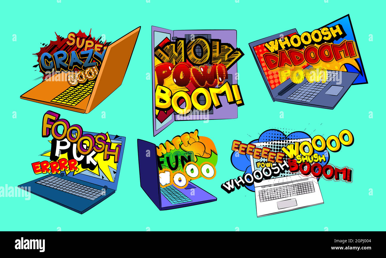 Book icon coming out laptop Stock Vector Images - Alamy