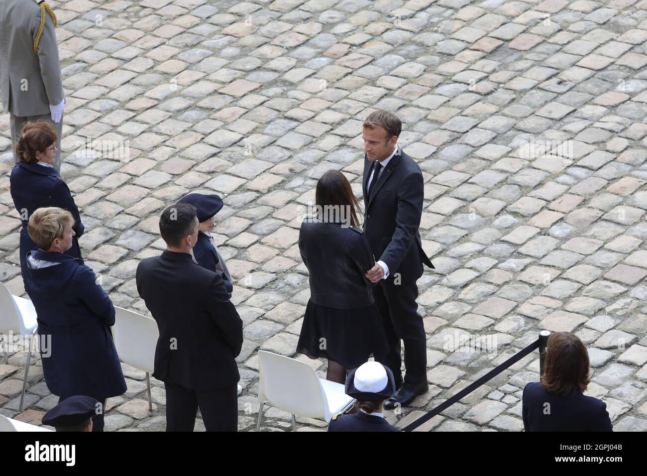Paris, France, the 29 september 2021, french national Tribute to Master ...