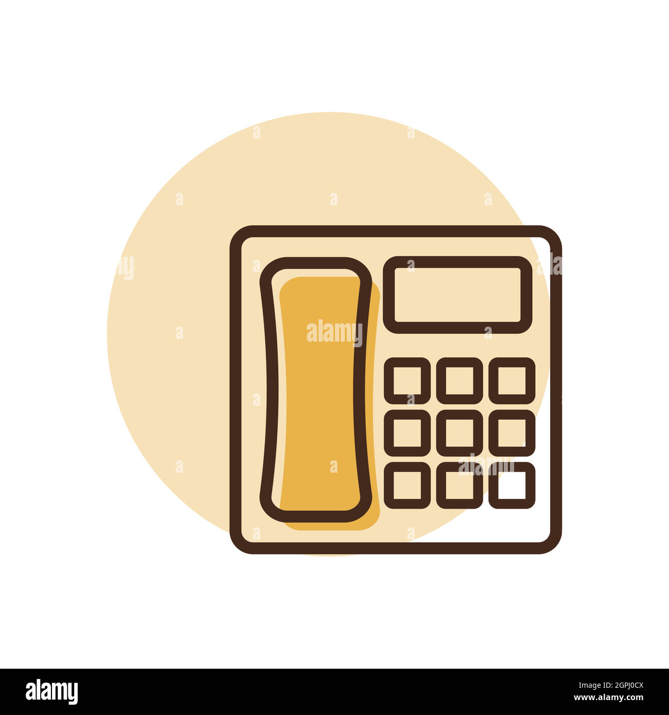 Phone ui icon Stock Vector Images - Alamy