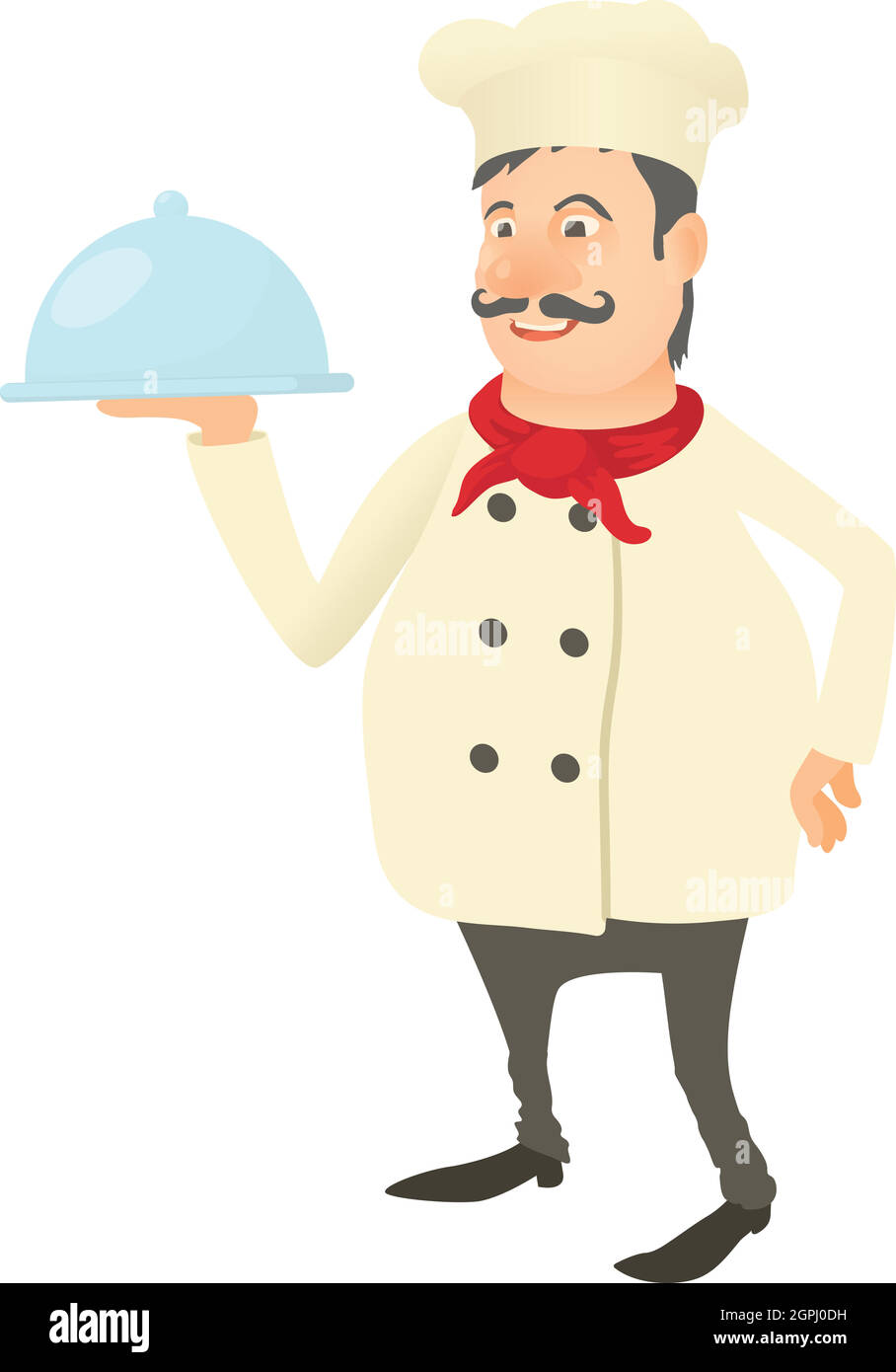 Chef preparing dish Cut Out Stock Images & Pictures - Alamy