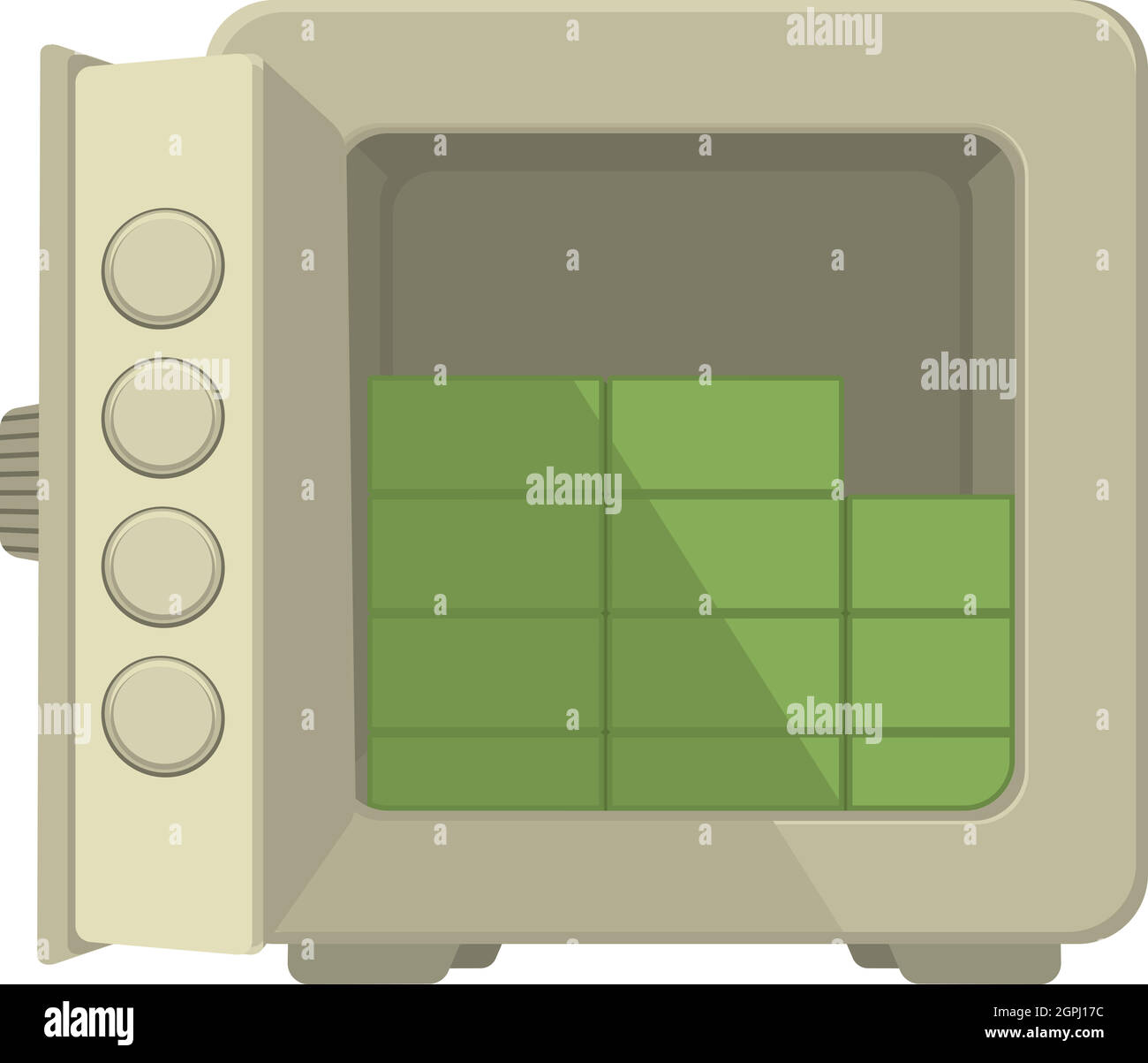 Safe deposit box cartoon hi-res stock photography and images - Alamy