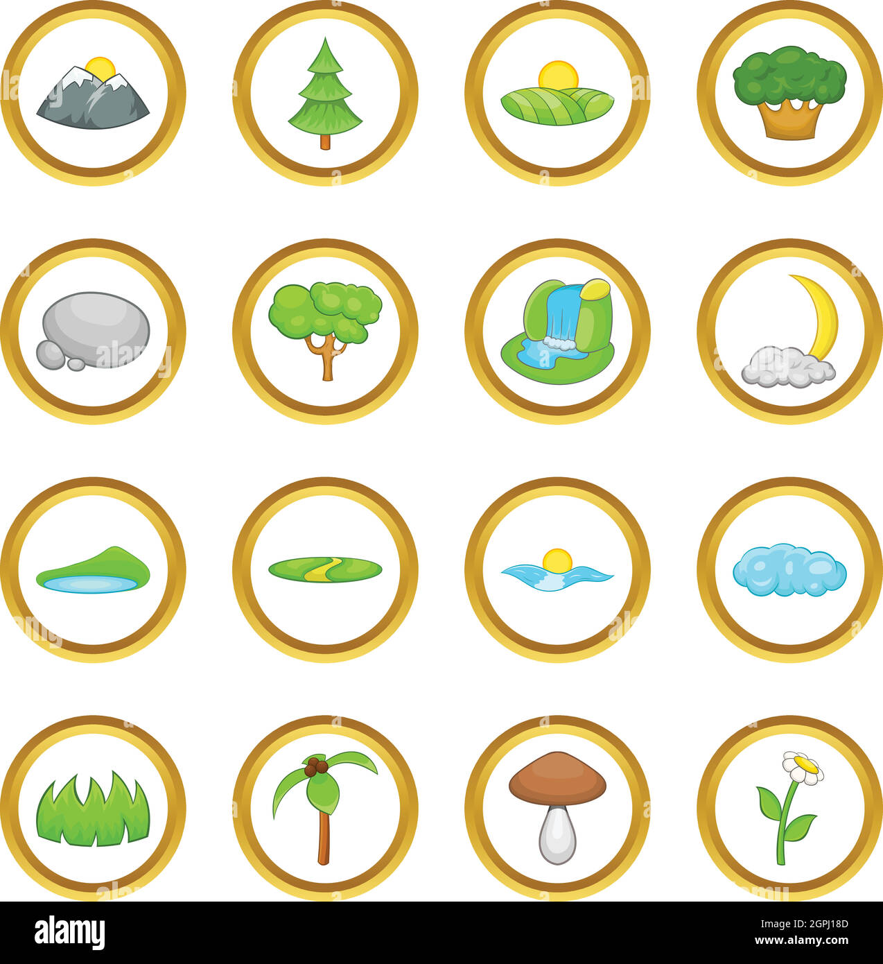 Landscape vector set, cartoon style Stock Vector Image & Art - Alamy Landscape vector set, cartoon style Stock Vector Image & Art - Alamy