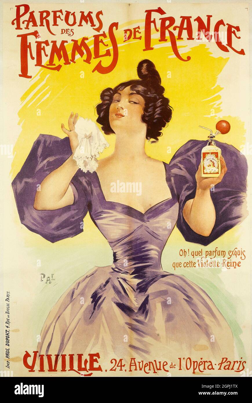 Poster art by Jean de Paleologu (or Paleologue) (1855 – 24 November ...