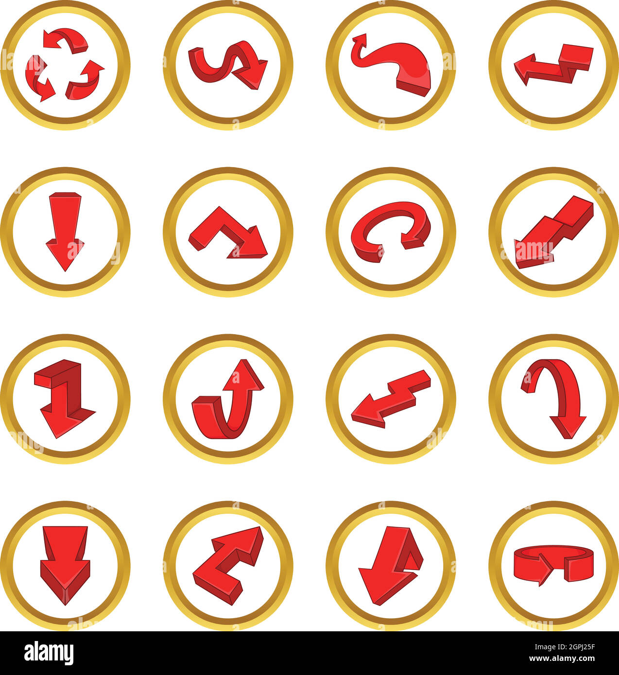 Vector simple cartoon style Stock Vector Images - Alamy