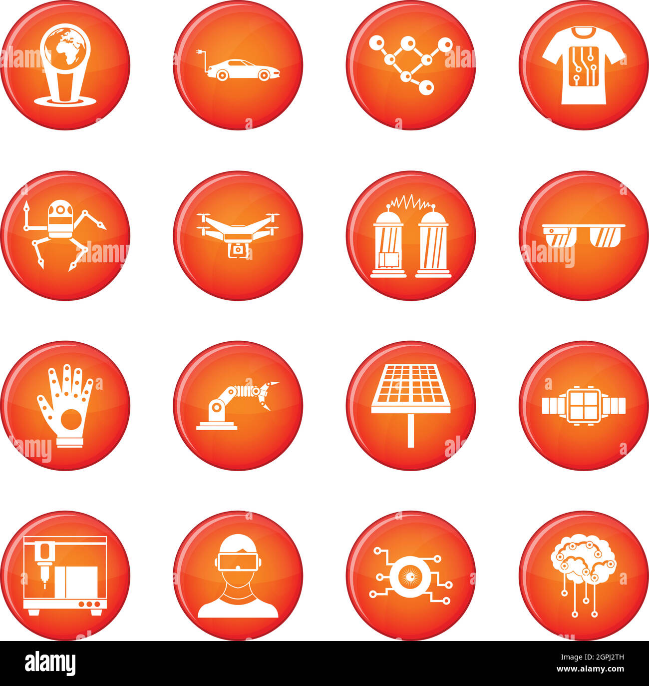 Vector line email icons Cut Out Stock Images & Pictures - Alamy