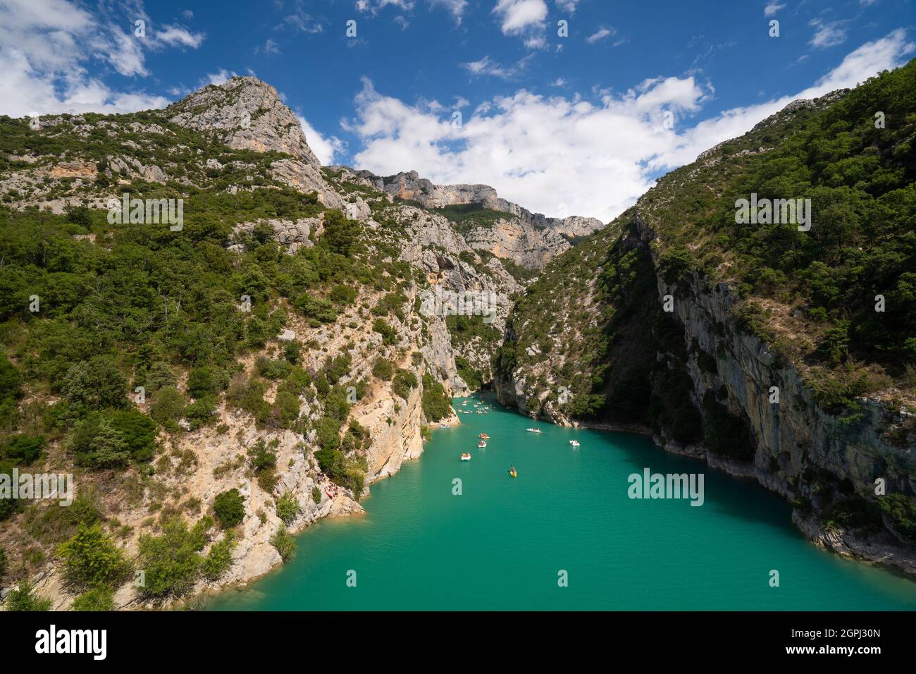 Gorges du Verdon in summer Stock Photo - Alamy