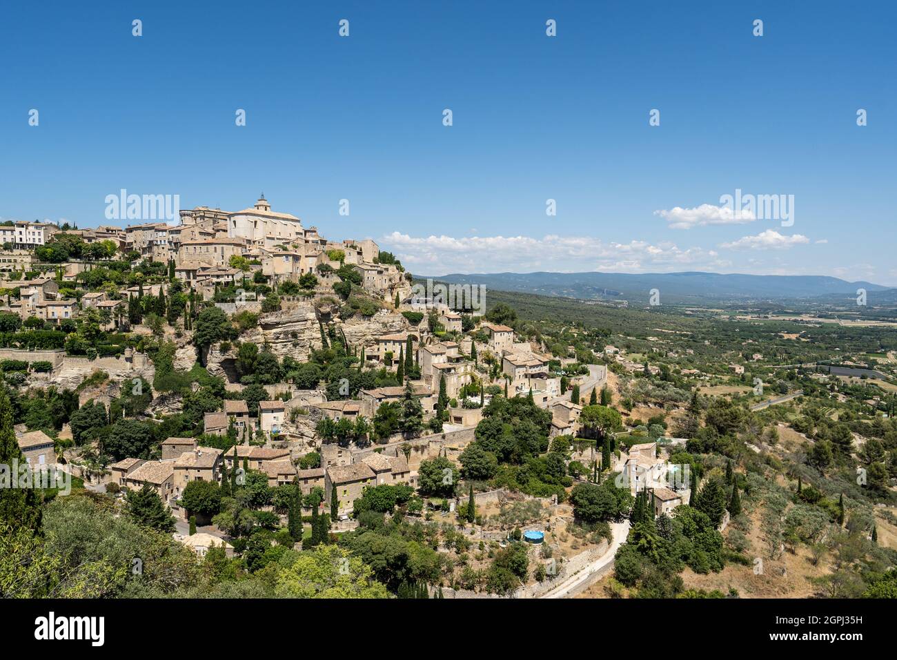 Provence gordes hill top hi-res stock photography and images - Alamy