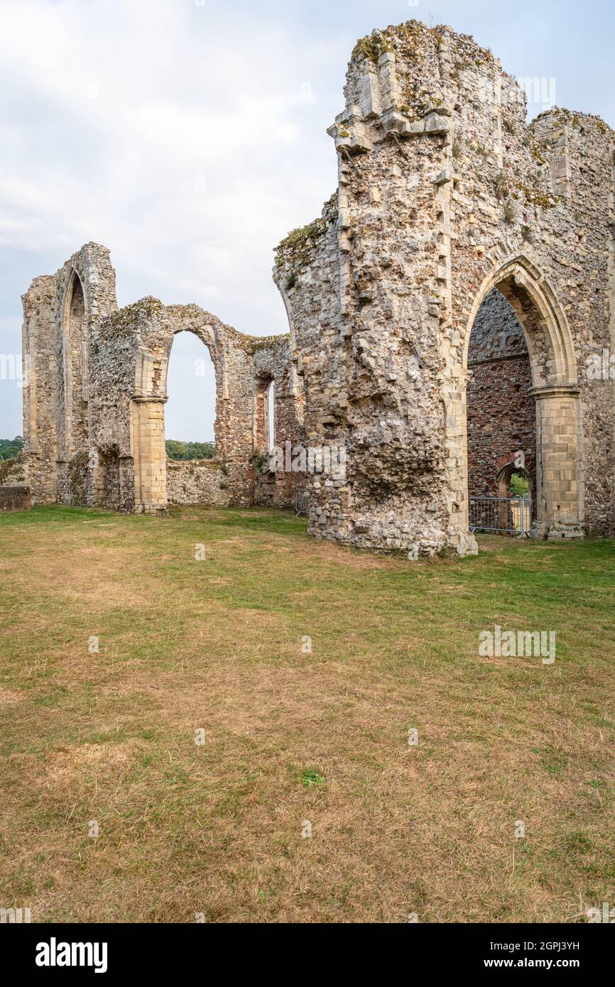 Remains of Leiston Abbey, Leiston, Suffolk, England Stock Photo - Alamy