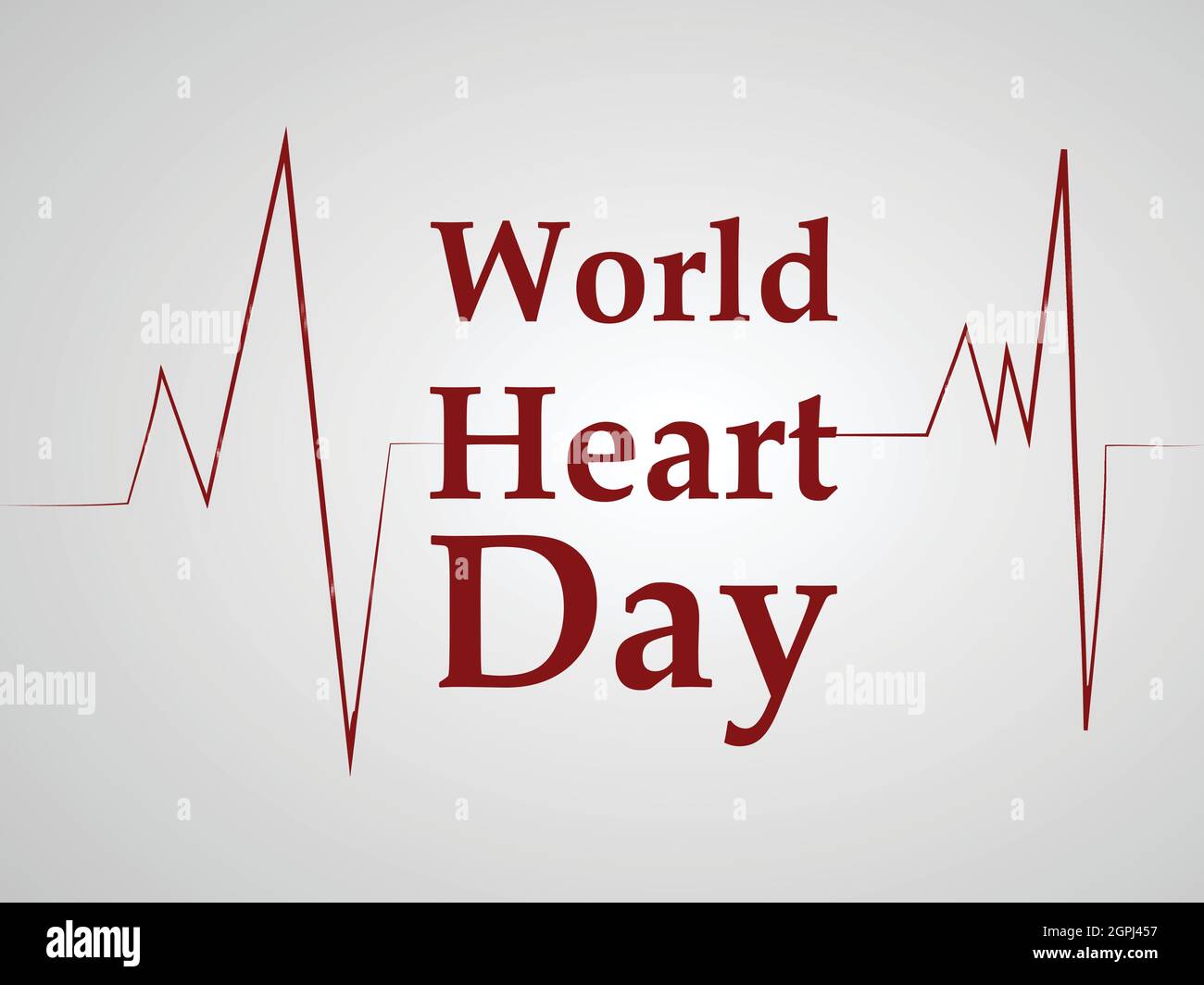 World Heart Day Background Stock Vector Image & Art - Alamy