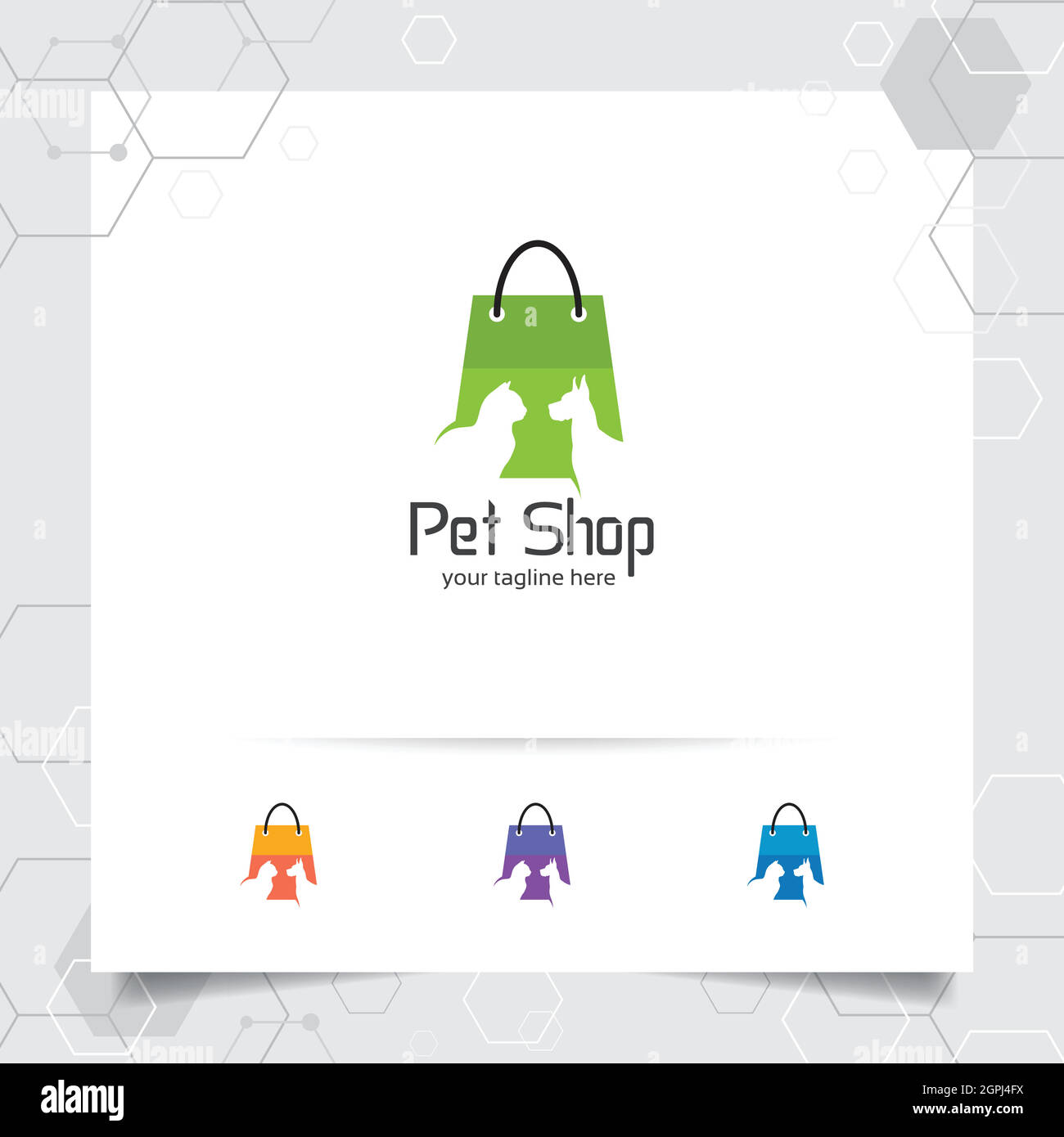 Online shop logo Stock Vector Images - Alamy