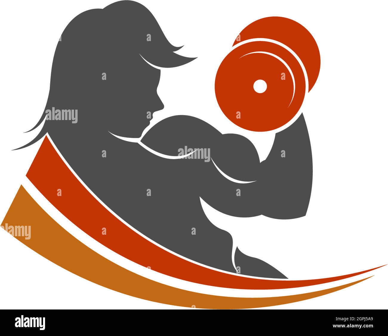 Muscle arm icon logo design vector illustration template Stock Vector ...