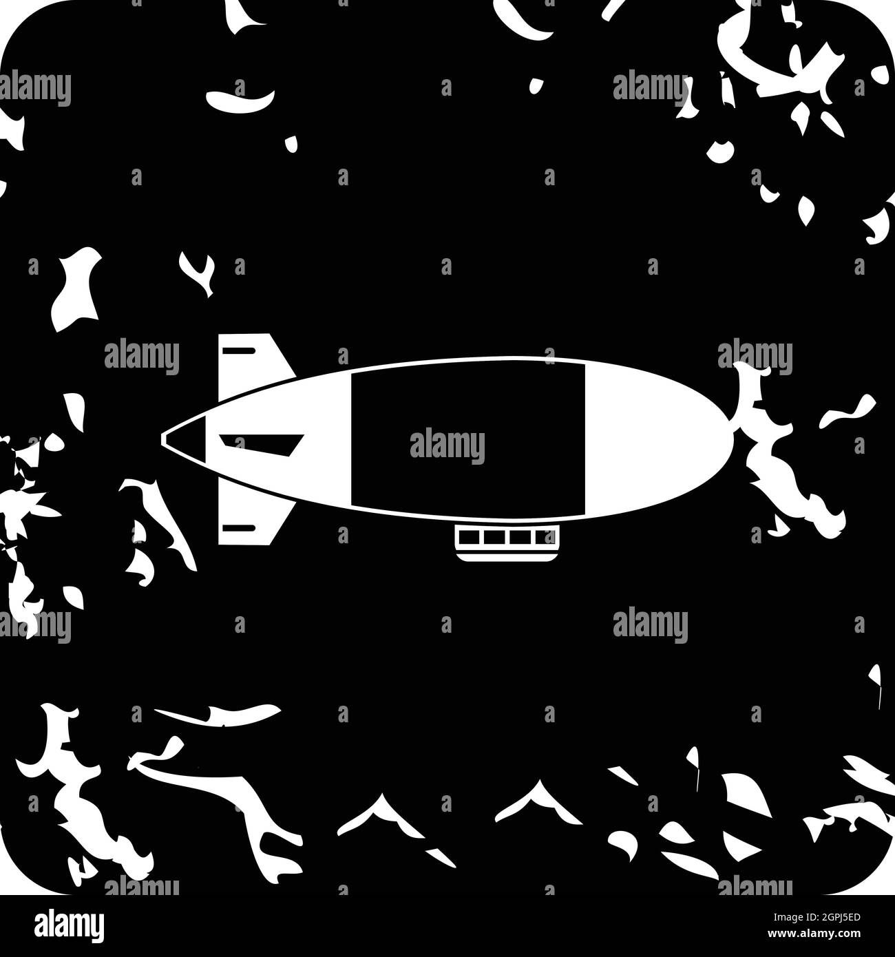 Travel ship plane air balloon Black and White Stock Photos & Images - Alamy