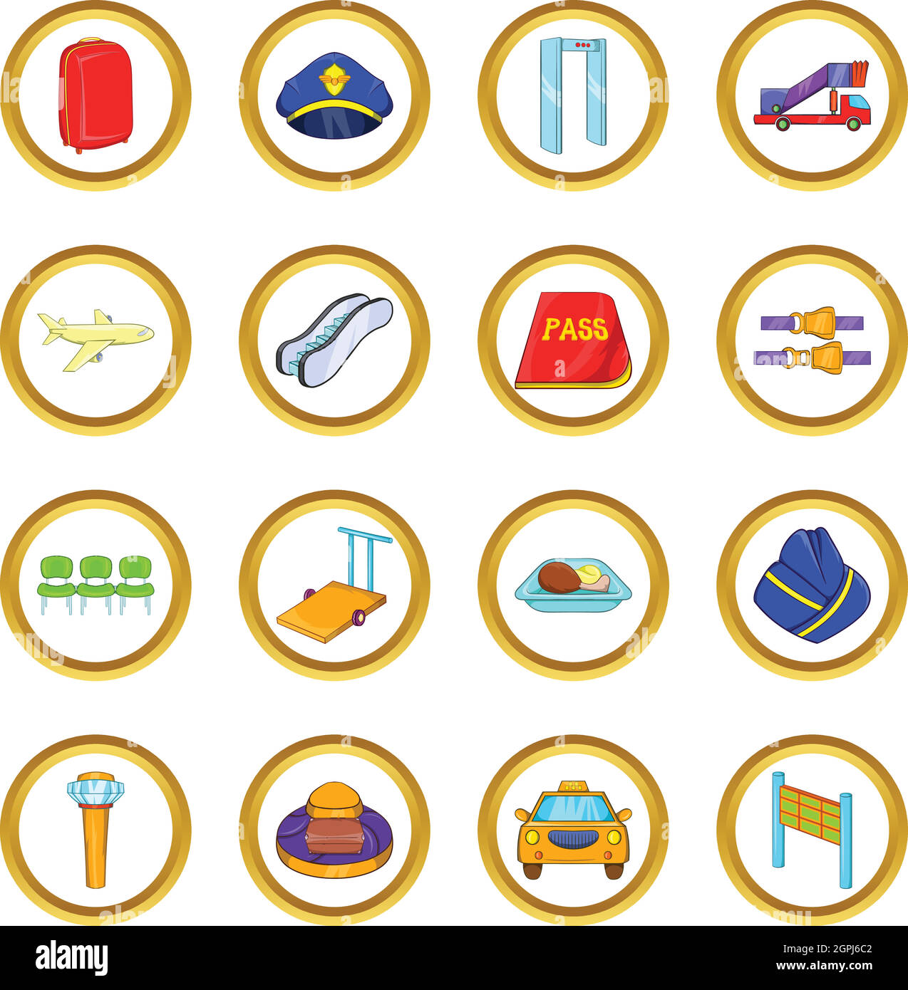 Gate sign airport Stock Vector Images - Alamy