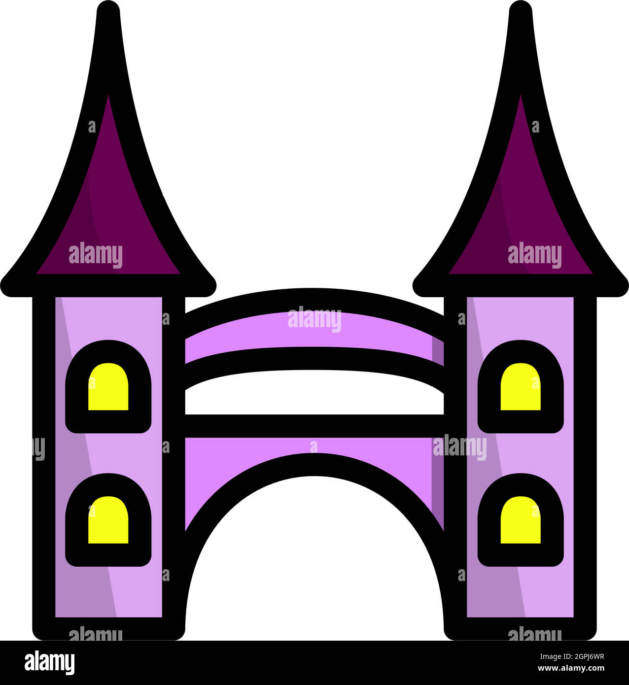 Fair park entrance Stock Vector Images - Alamy