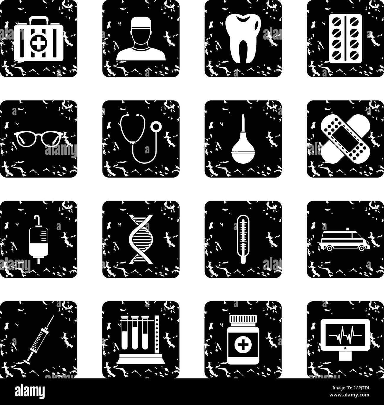 Medicine stethoscope tube Stock Vector Images - Alamy