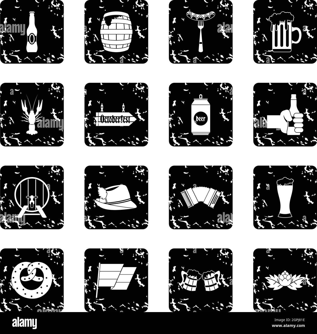 Bar icons set simple Cut Out Stock Images & Pictures - Alamy