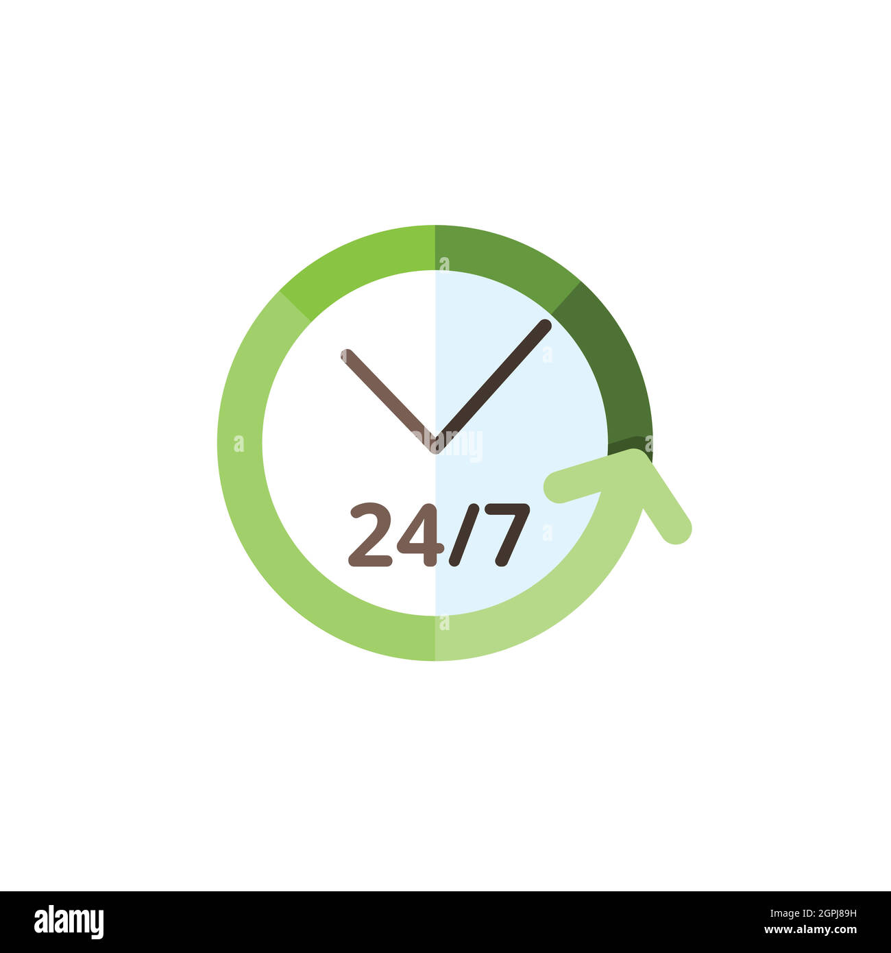 7 clock Stock Vector Images - Alamy