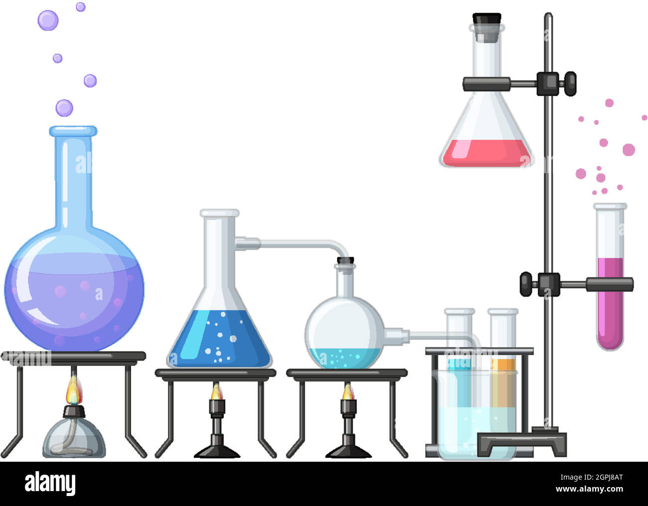 Chemistry element on the table illustration Stock Vector Image & Art ...