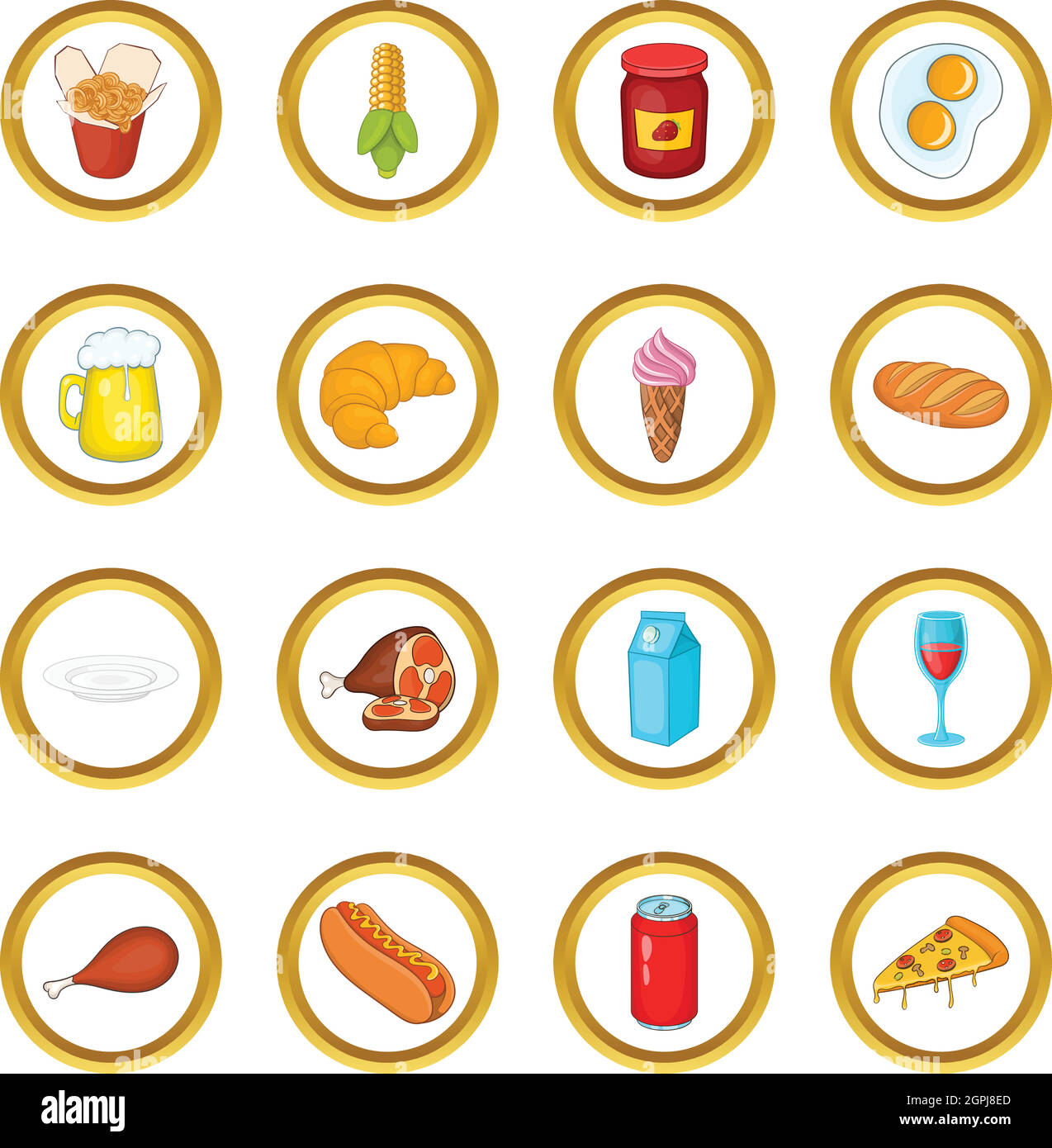 Isolated sandwich slice cartoon Stock Vector Images - Alamy