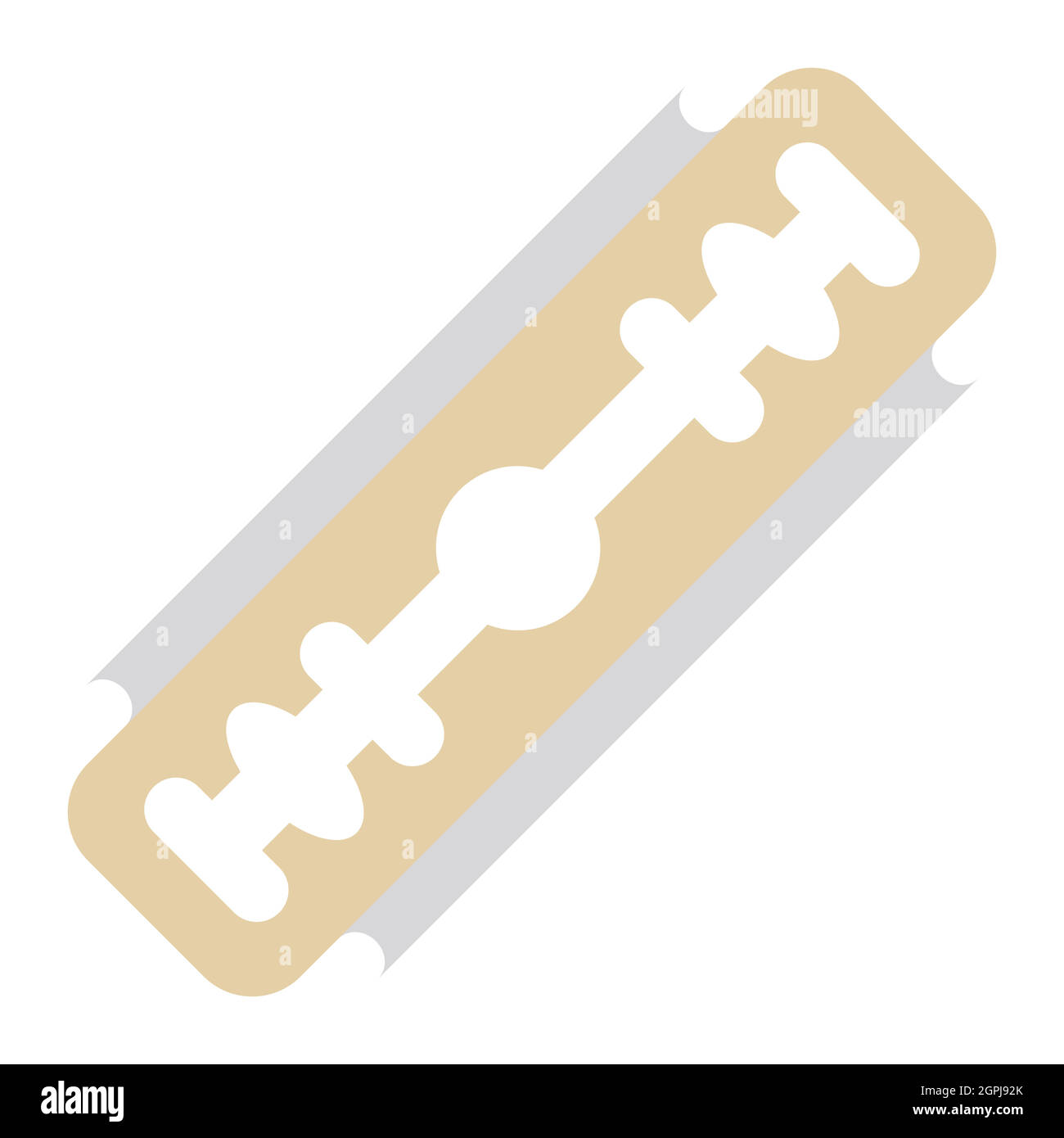 Razor blade icon, flat style Stock Vector Image & Art - Alamy