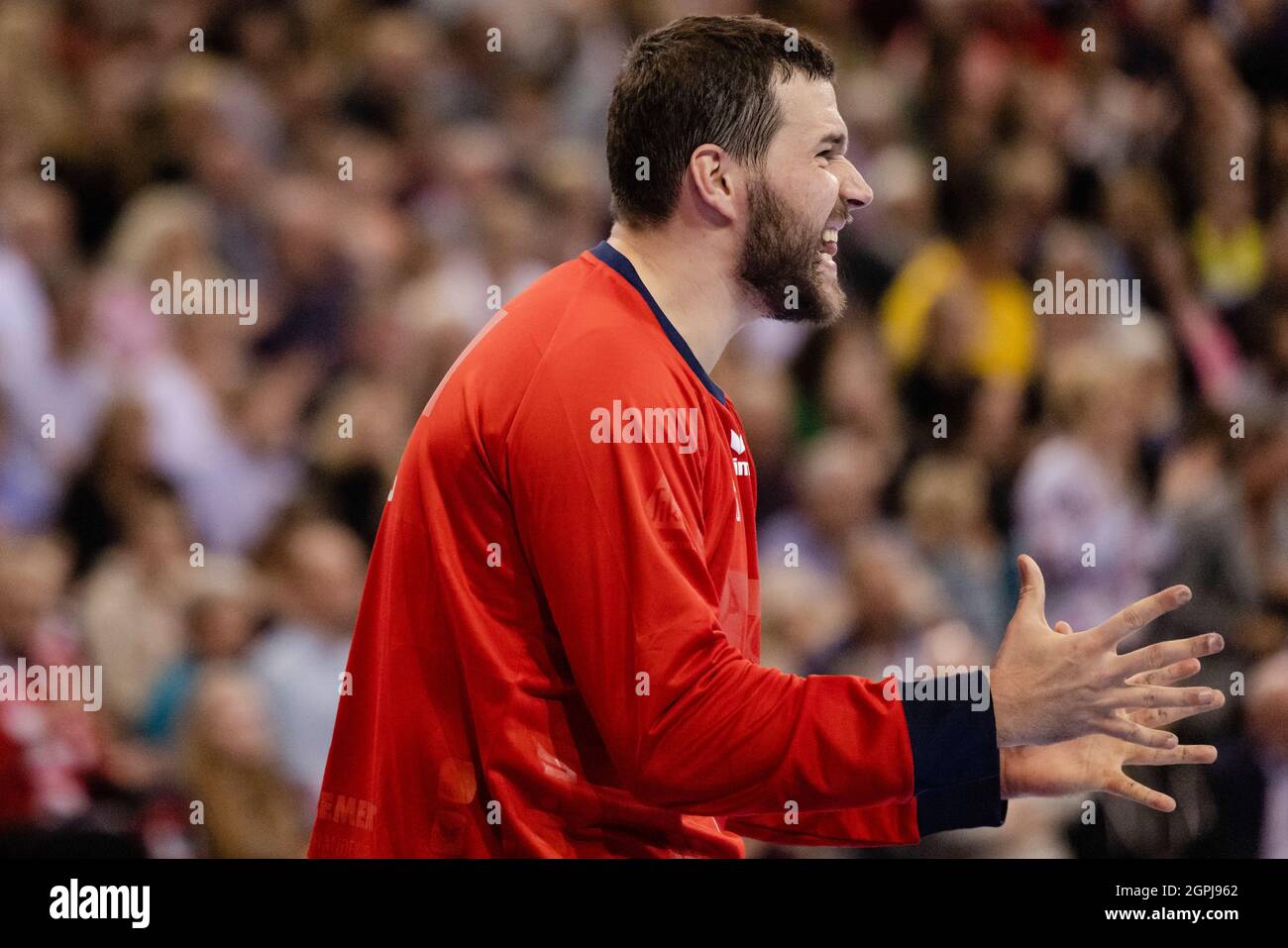 Flensburg, Germany. 29th Sep, 2021. Handball: Champions League, SG ...