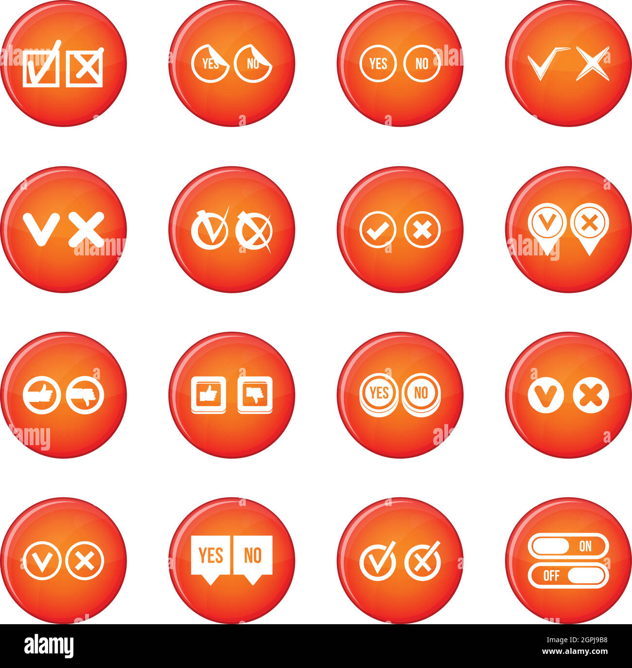 Check mark icons hi-res stock photography and images - Alamy