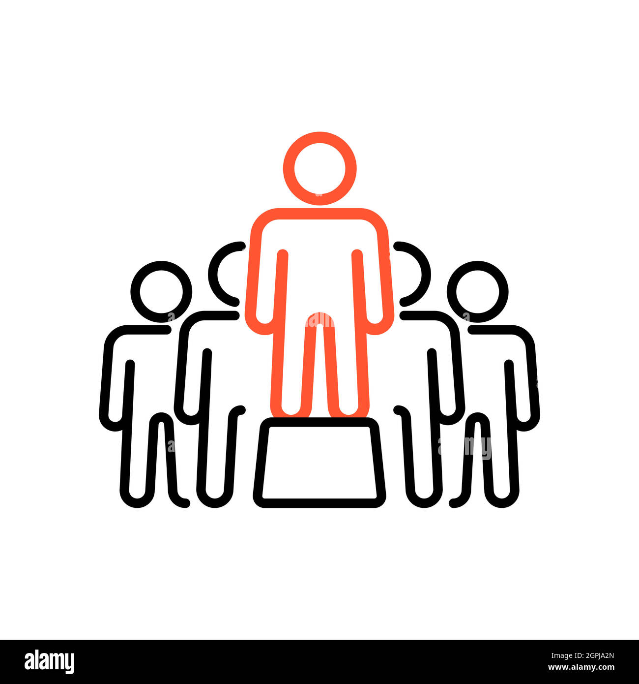 Man speaking in sign Stock Vector Images - Alamy