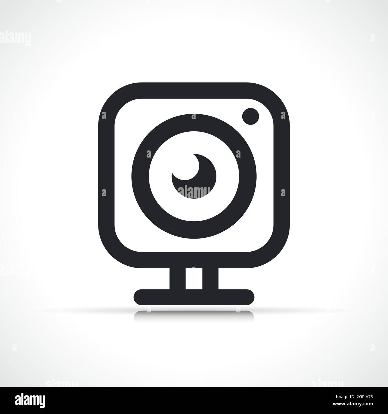 Vector Webcam Icon Isolated Design Stock Vector Image And Art Alamy