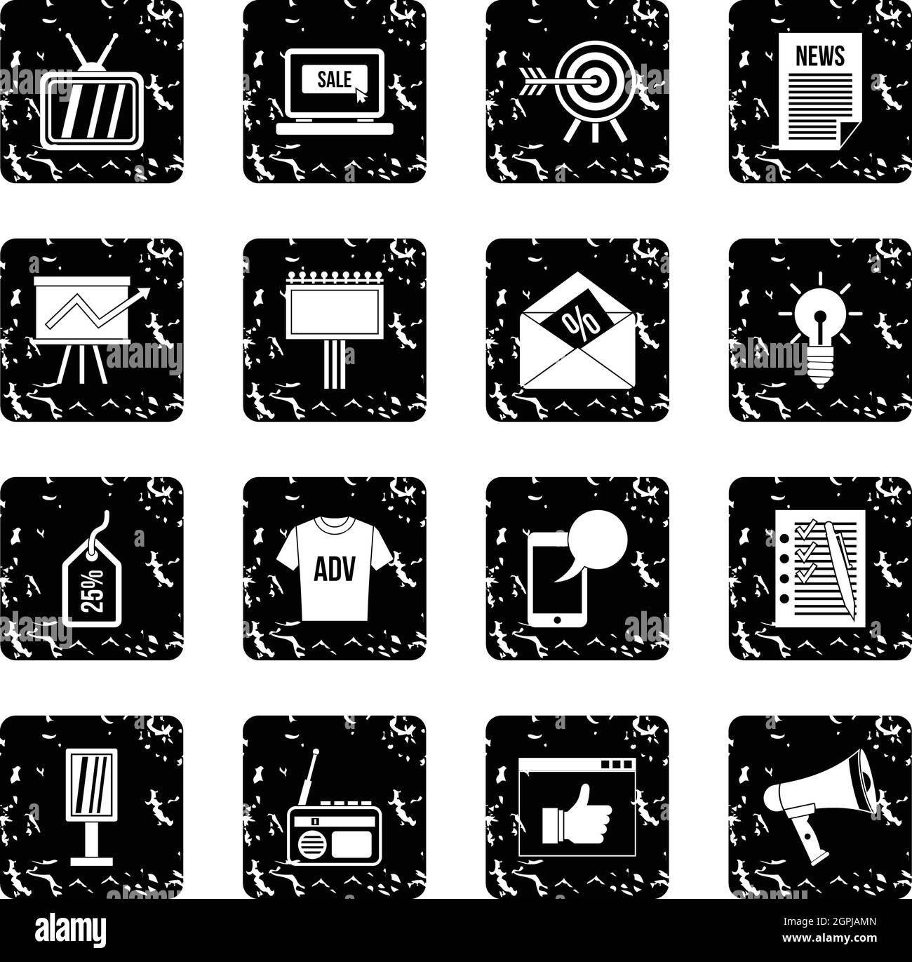 Ad advertising advertisement campaign Stock Vector Images - Alamy