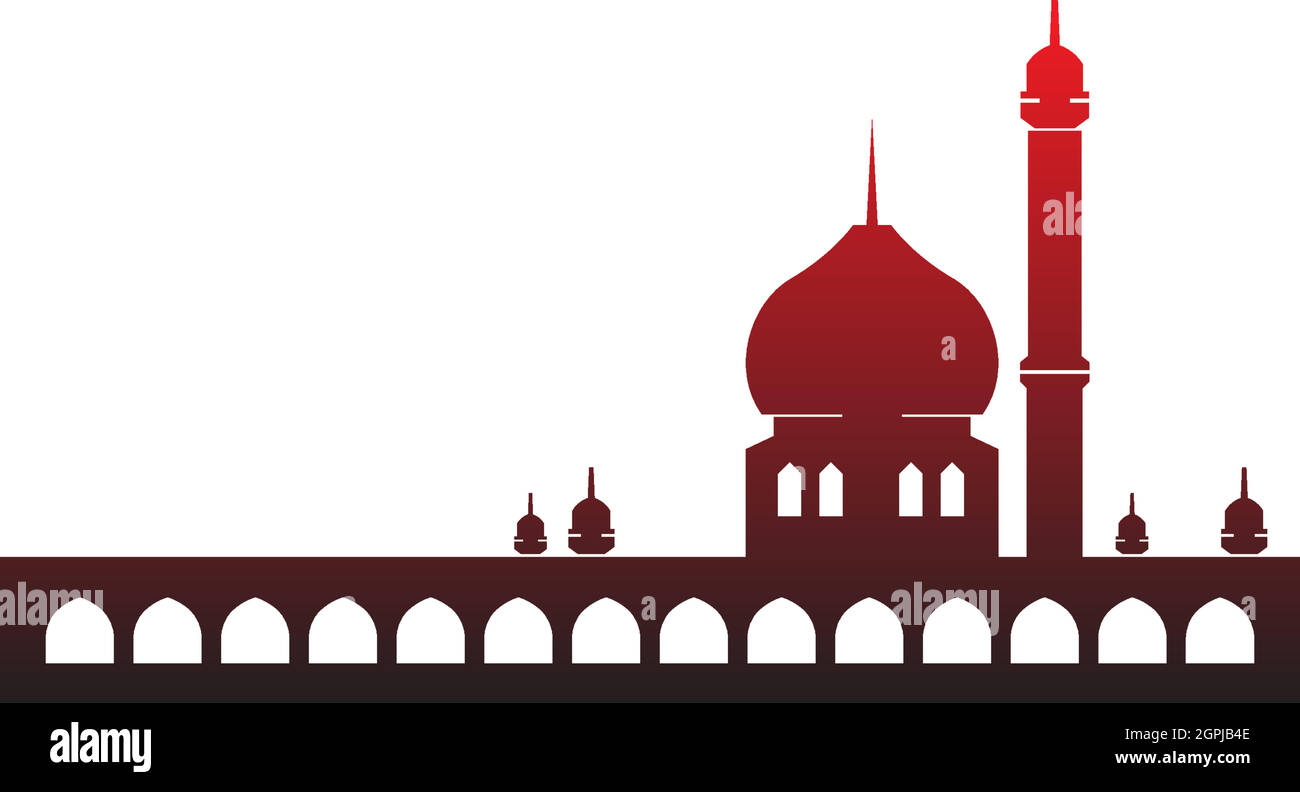 Islamic logo, Mosque icon design vector template Stock Vector Image ...