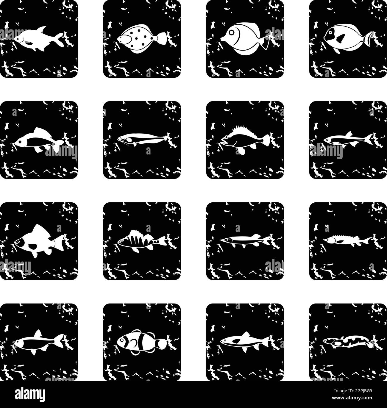 Cute vector ocean set Stock Vector Images - Alamy