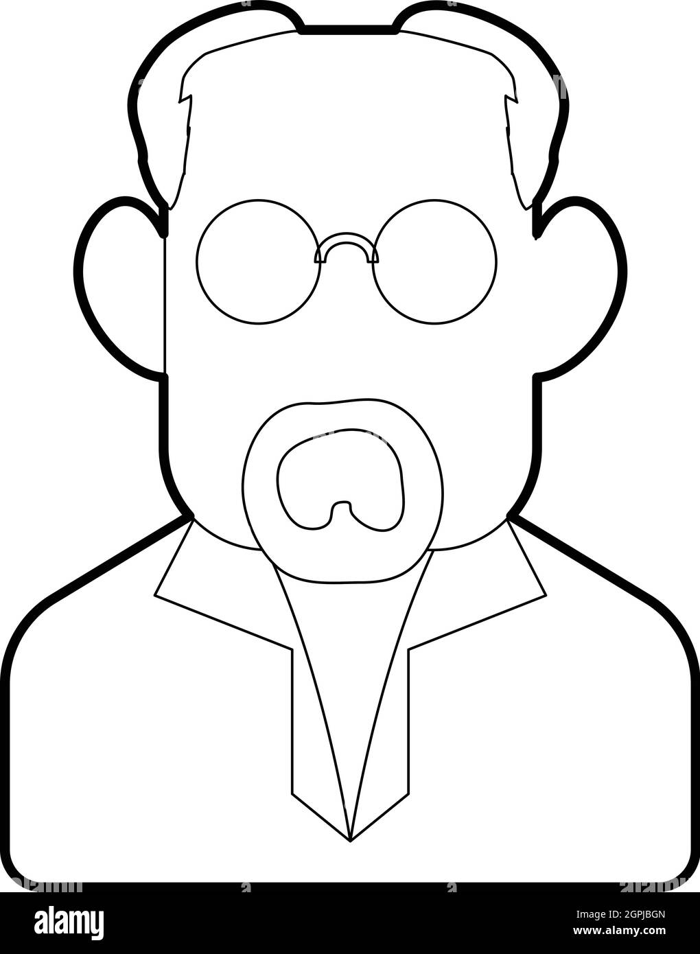 Scientist solution illustration Stock Vector Images - Alamy