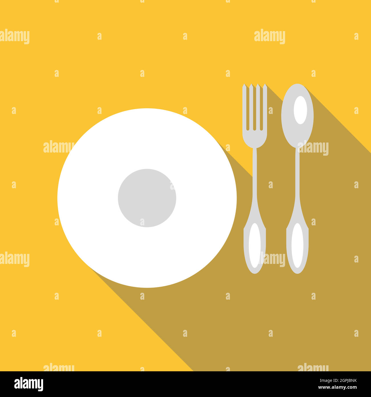Cutlery art Stock Vector Images - Alamy