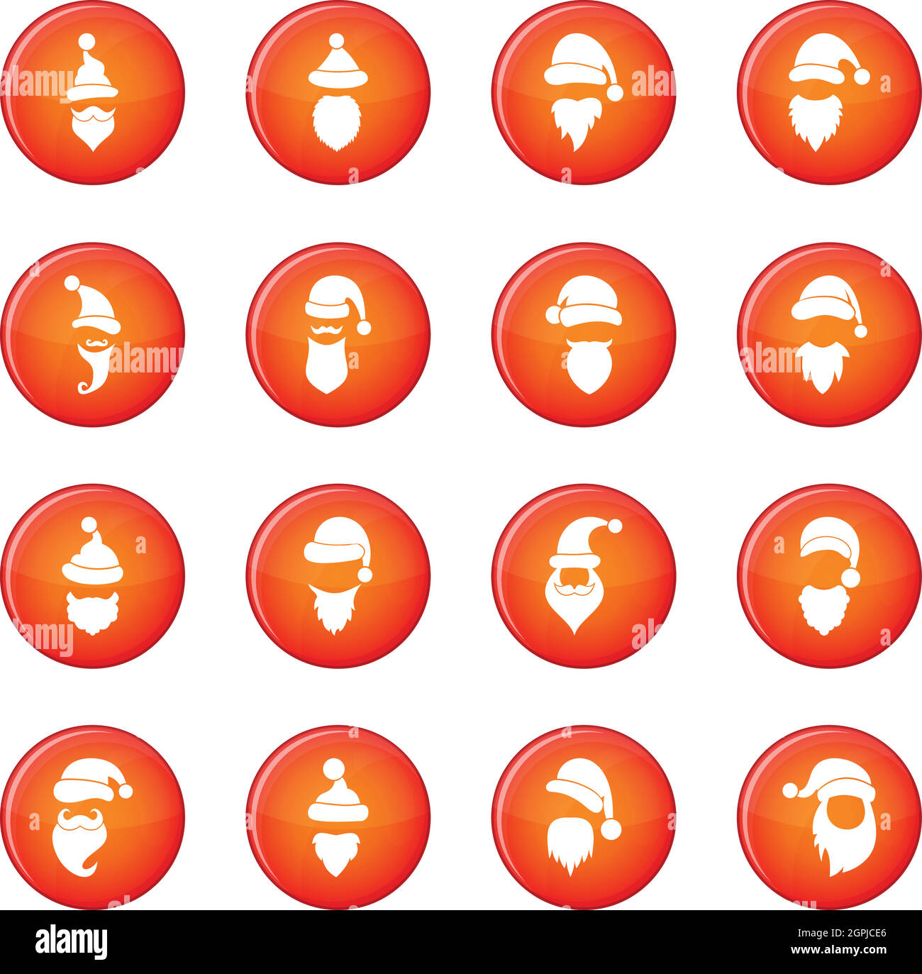 Simple Santa Vector High Resolution Stock Photography and Images - Alamy