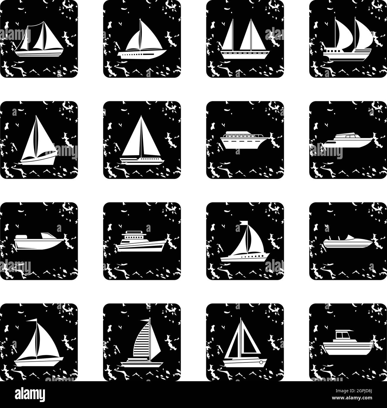 Ship boat icon hi-res stock photography and images - Alamy