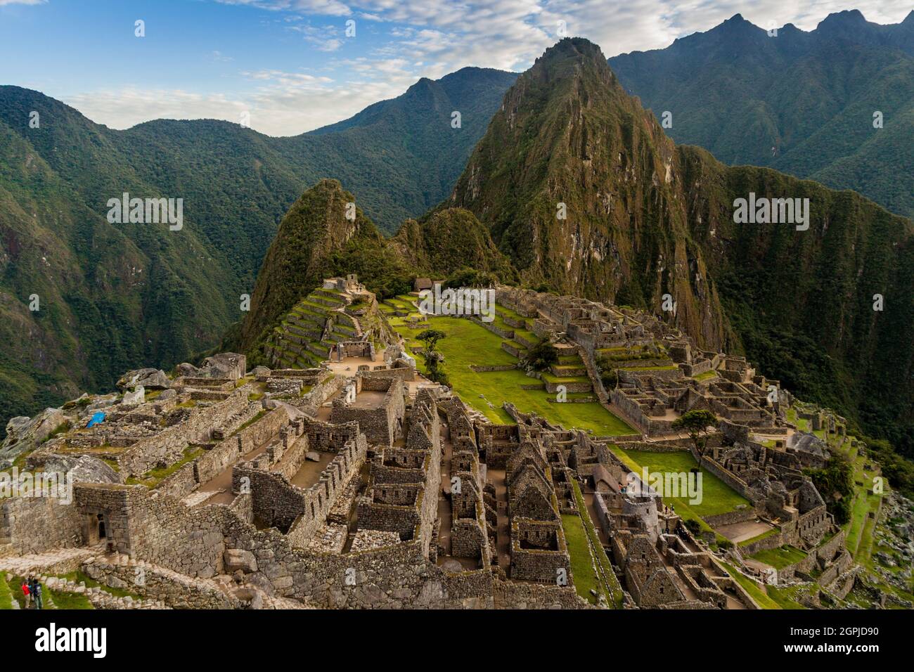 Famous Machu Picchu ruin, Peru Stock Photo - Alamy