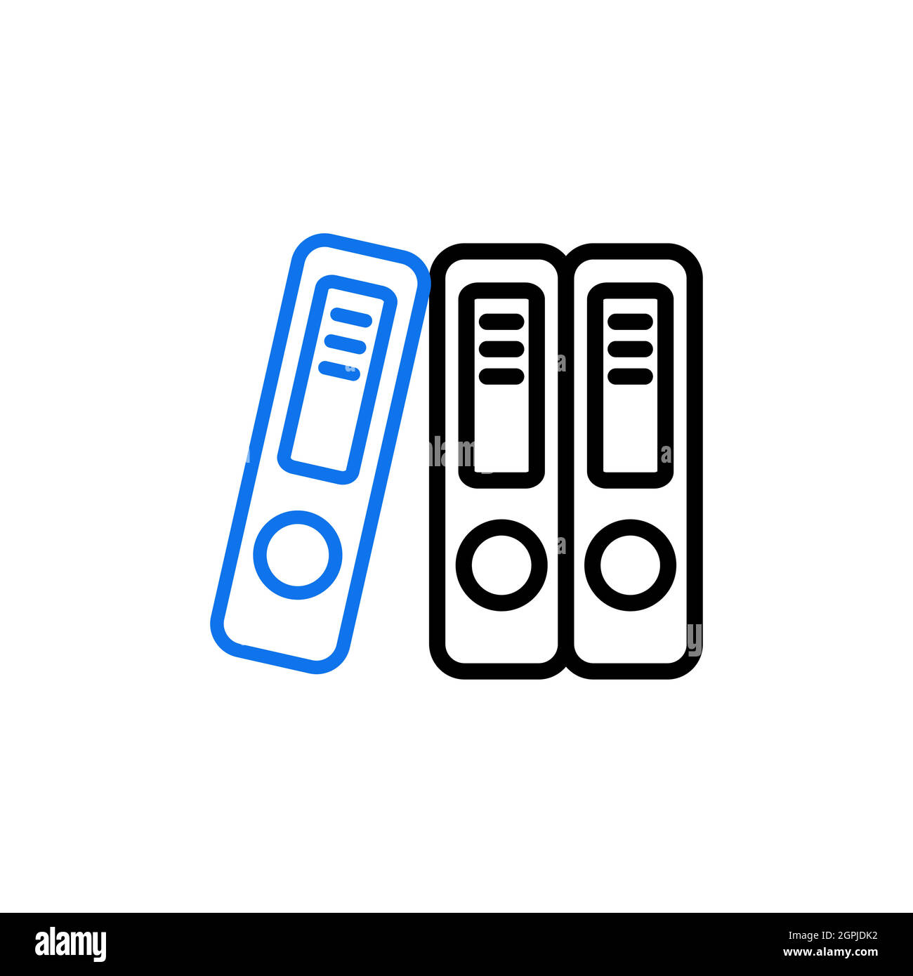 File Folder outline icon. Workspace sign Stock Vector Image & Art - Alamy