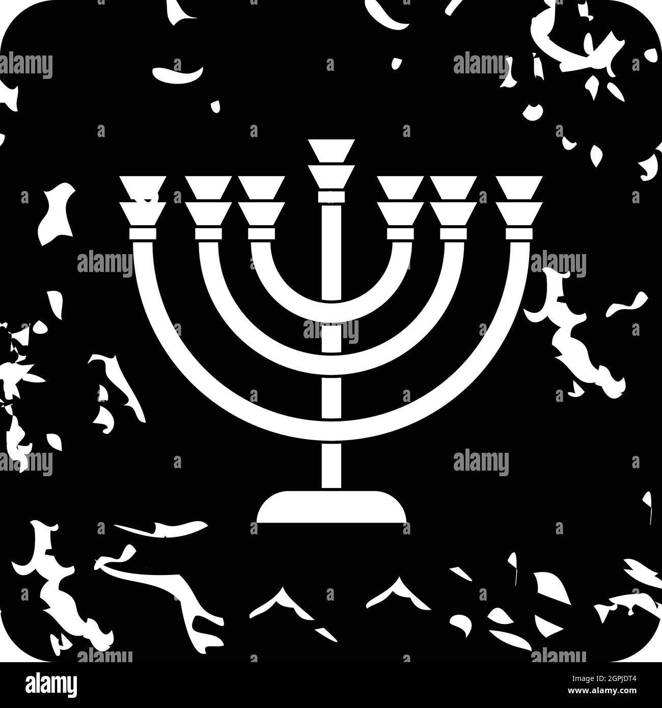 Menorah symbol hi-res stock photography and images - Alamy