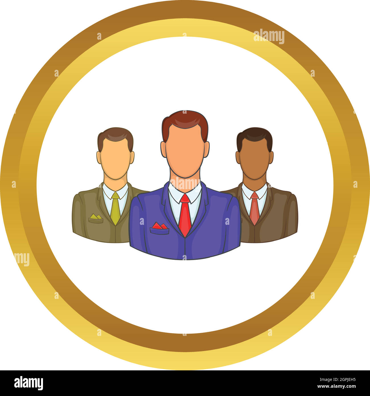 Avatars men vector icon Stock Vector Image & Art - Alamy